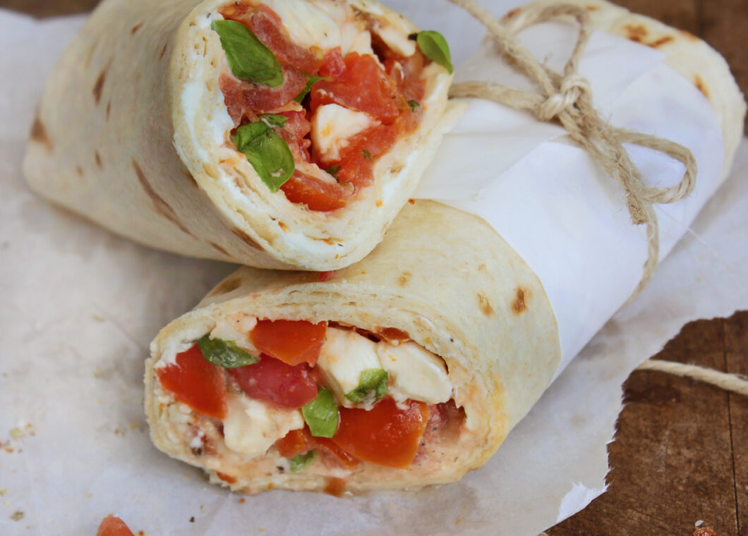 Caprese-Wraps